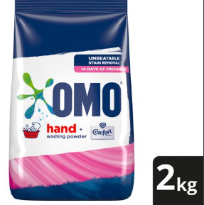OMO STAIN REMOVAL HAND WASHING POWDER DETERGENT WITH COMFORT FRESHNESS ...